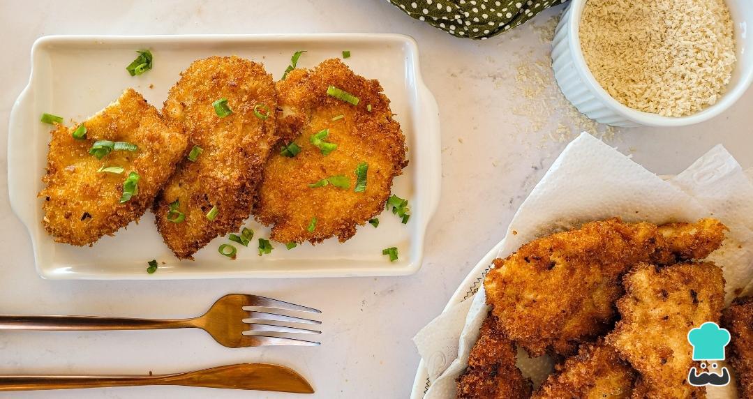 Pollo con panko - Receta FÁCIL