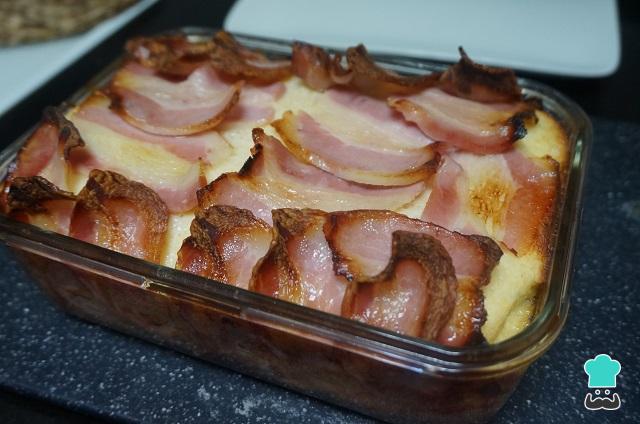 Pastel Salado De Pan De Molde Al Horno