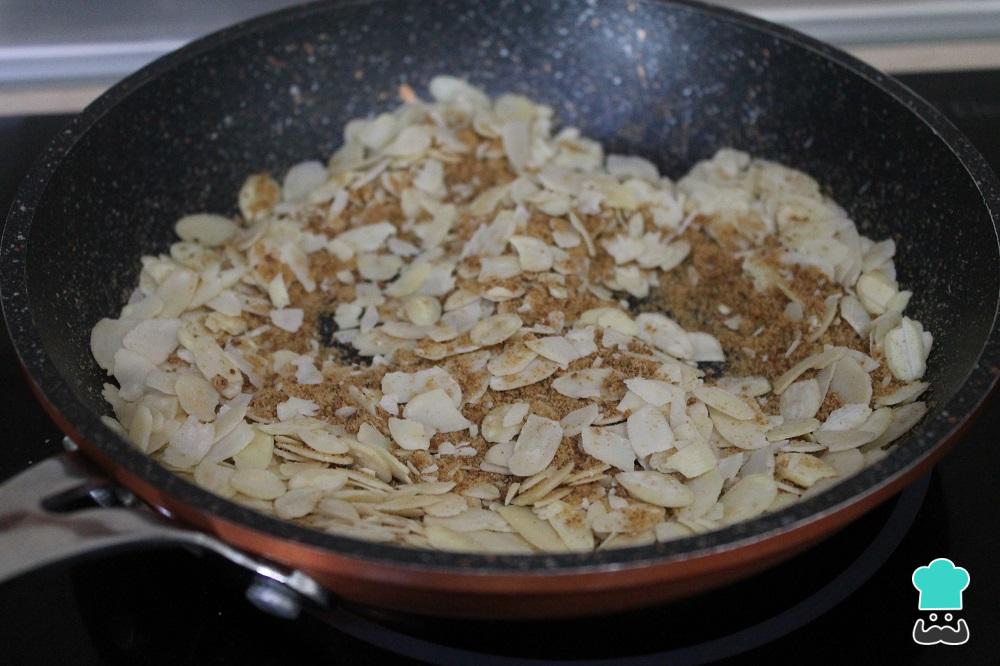Crema de almendras de postre - ¡Fácil y rápida y sin gluten!