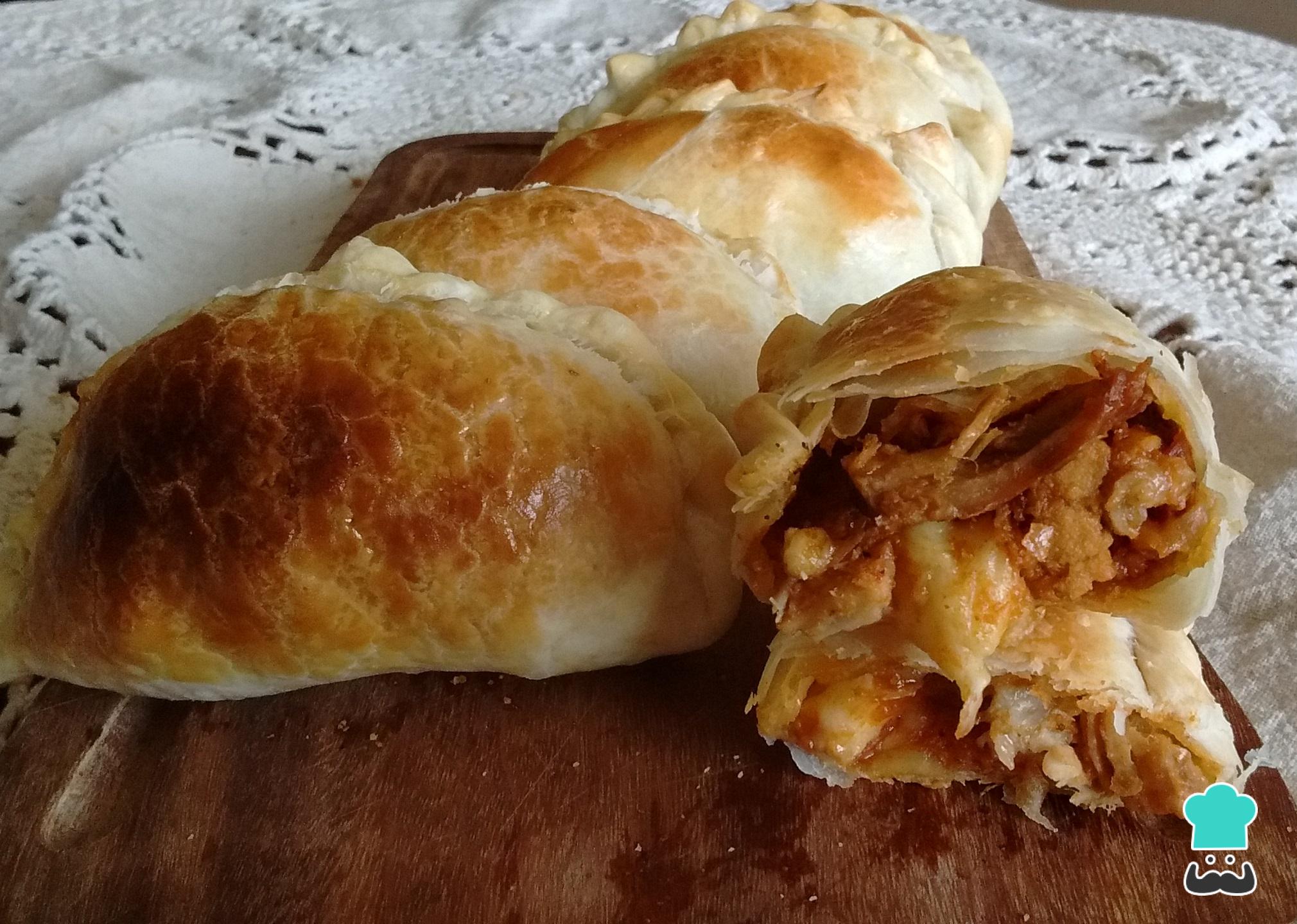 Empanadas de vacío y provolone - Receta FÁCIL