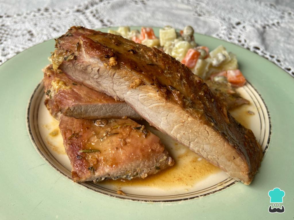 Matambre de cerdo al horno - Receta FÁCIL