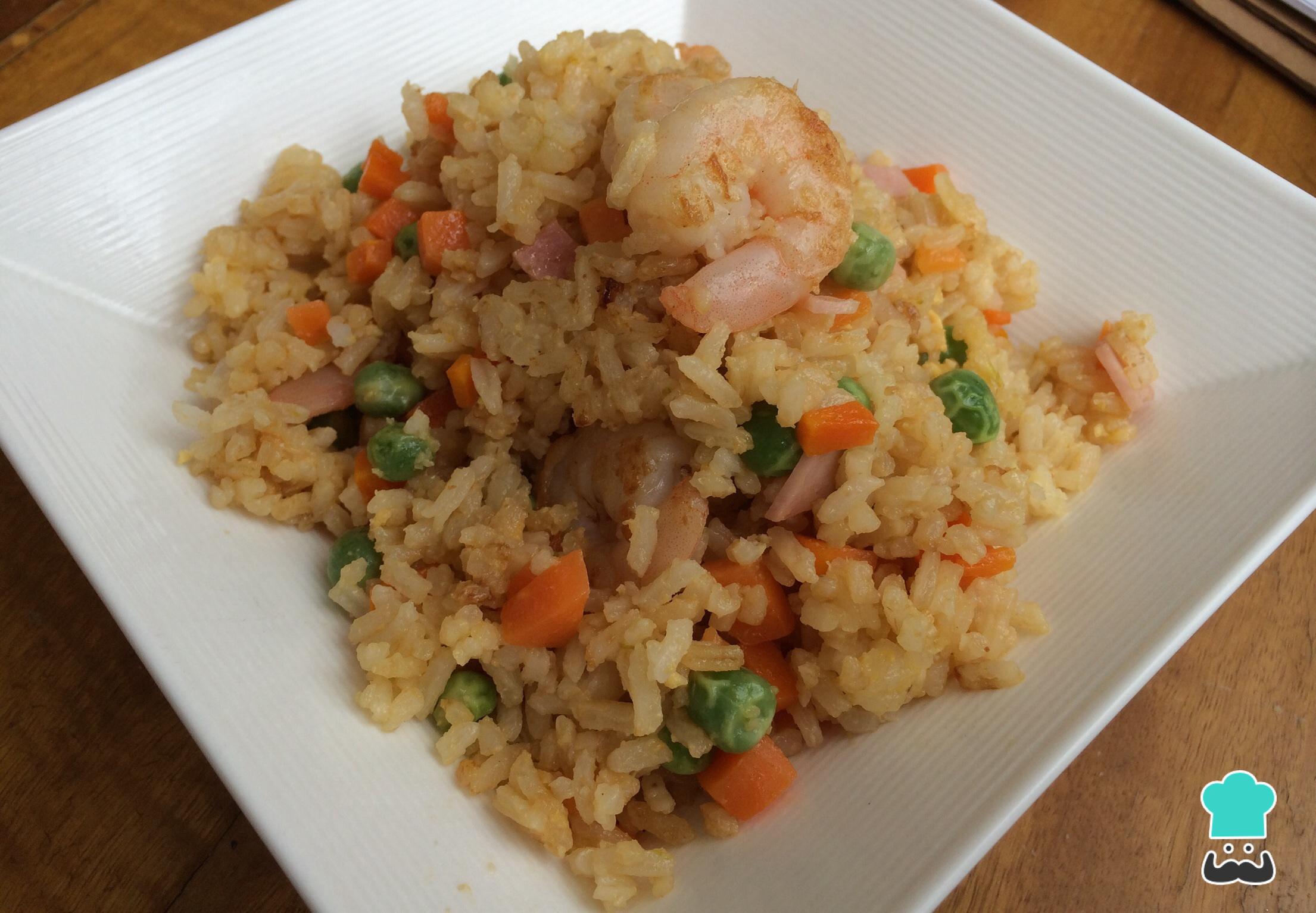 Arroz tres delicias fácil