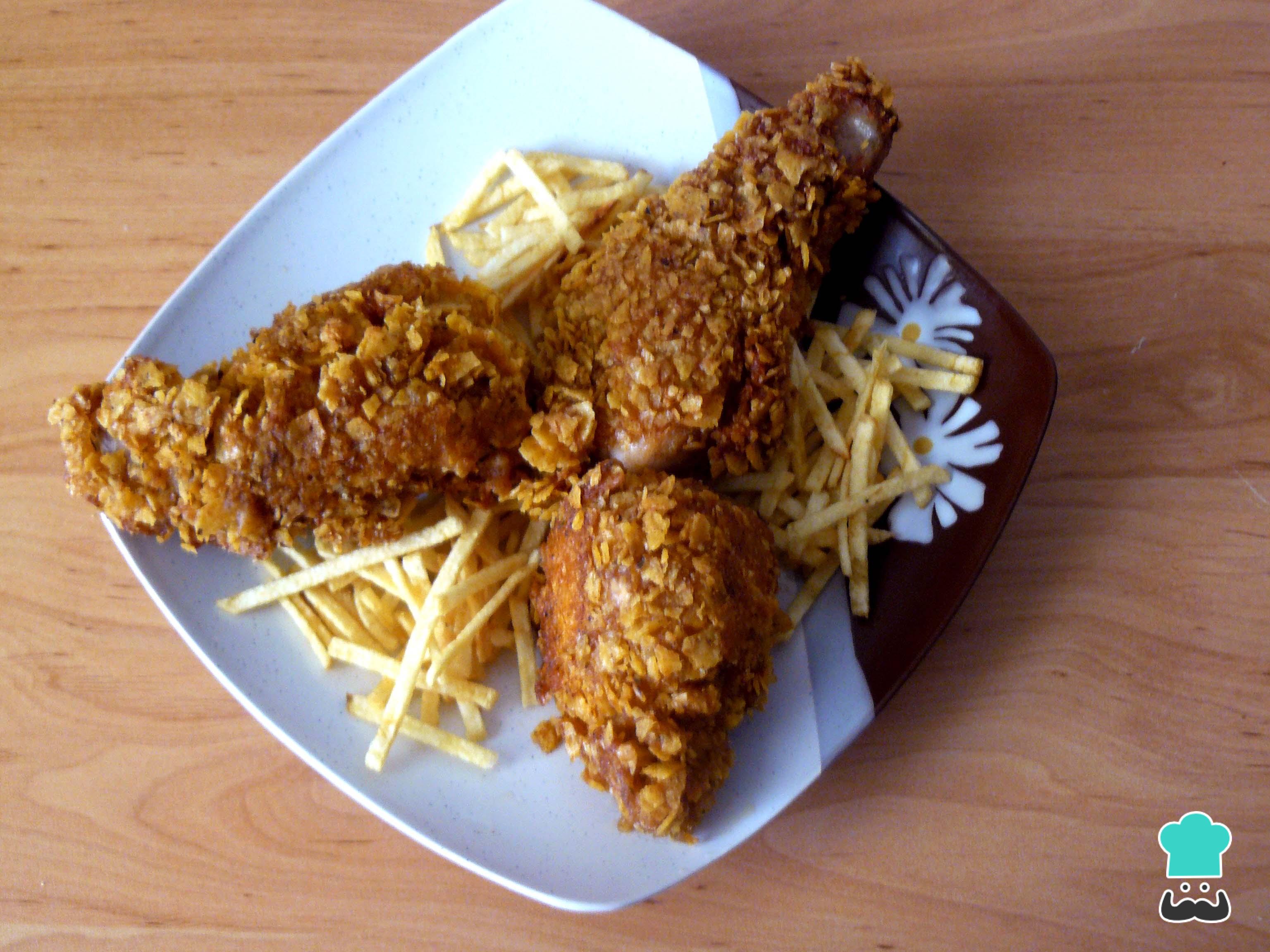 Jamoncitos de pollo fritos - Fácil Jamoncitos de pollo fritos - Fácil