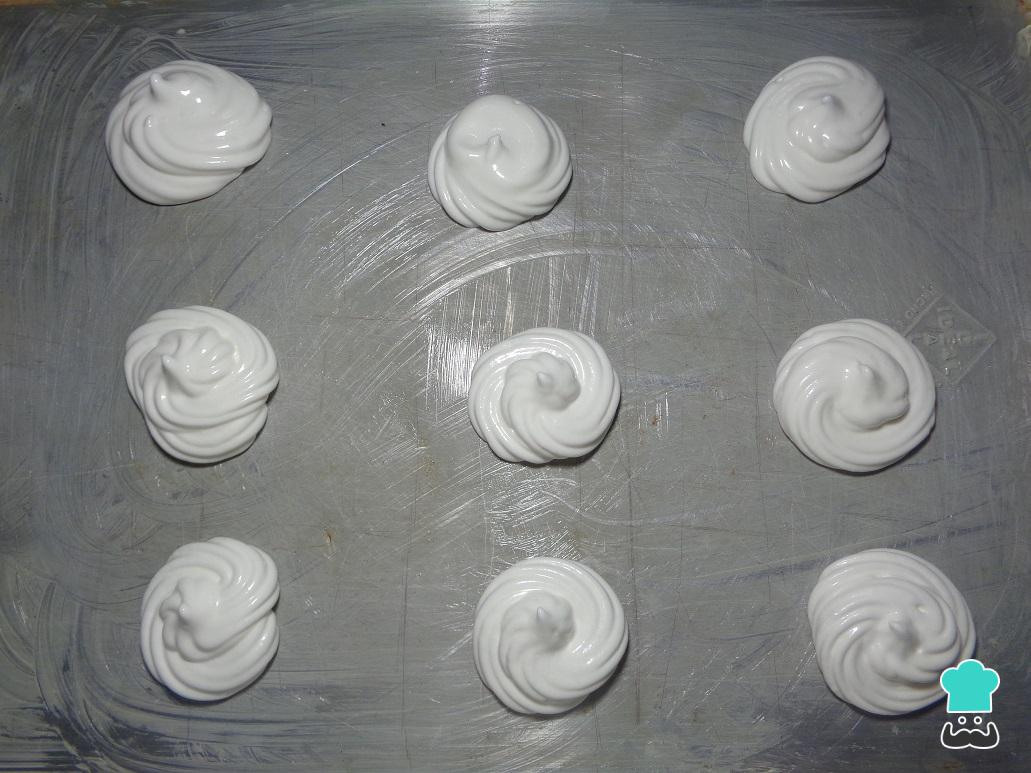 Merengue francés paso a paso
