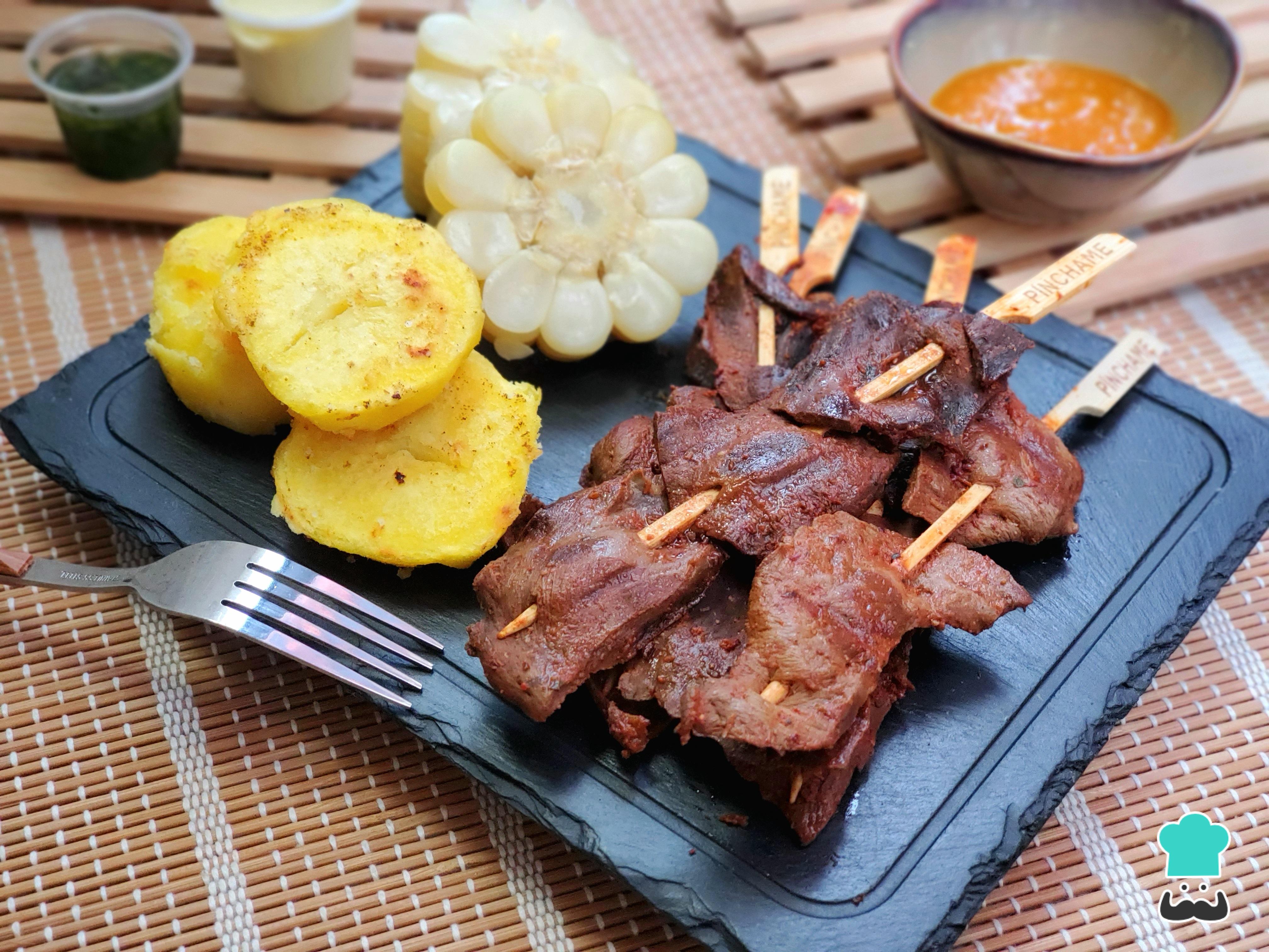 Anticuchos De Corazon Anticuchos De Corazon, Grilled Heart Skewers