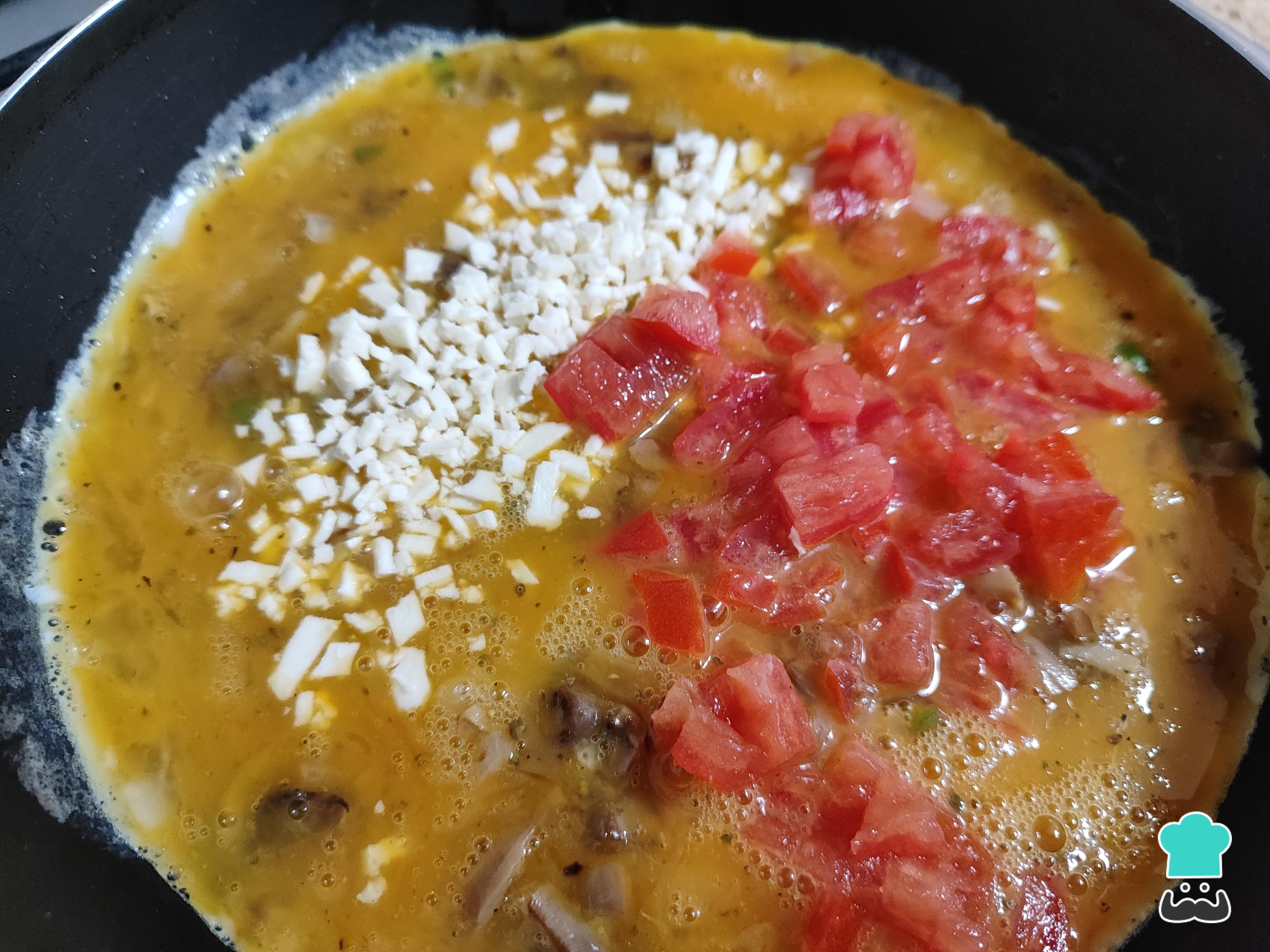 Tacos de huevo - Receta FÁCIL