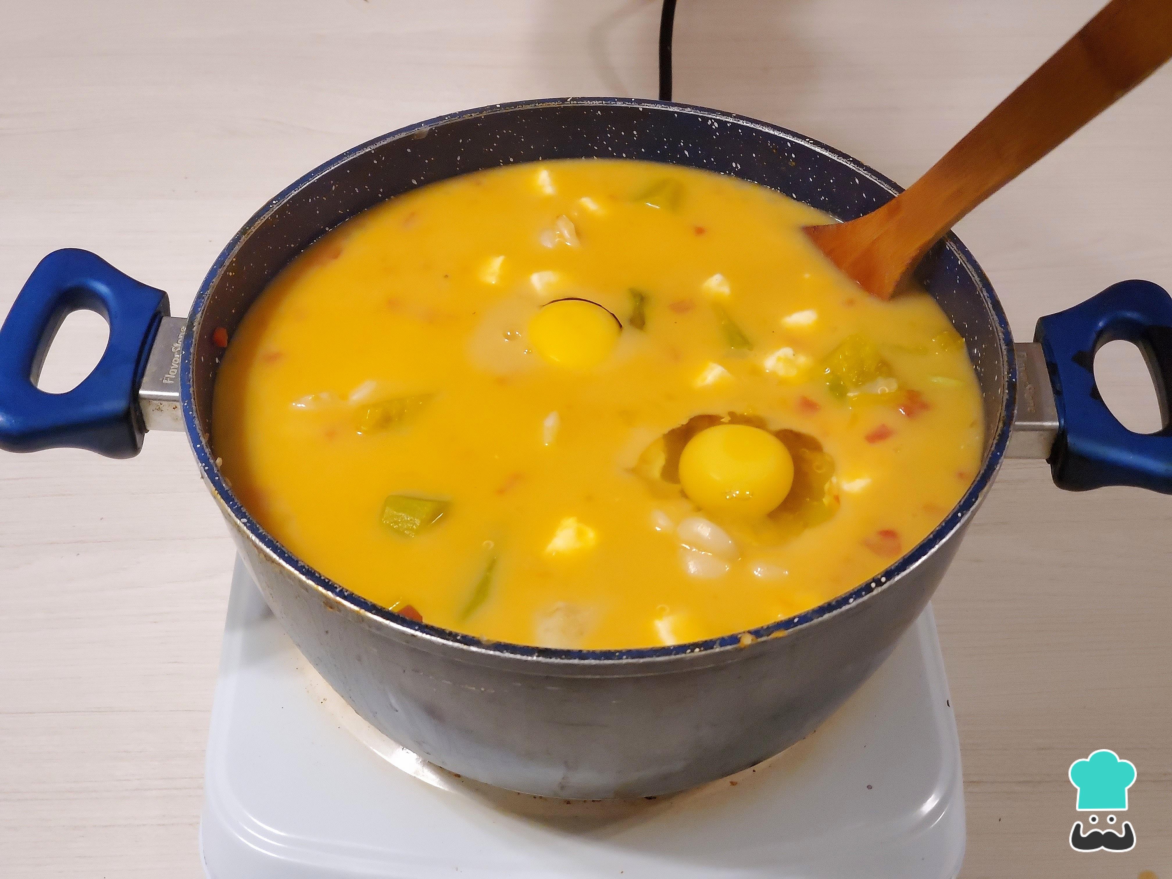 Chupe de quinua - Receta PERUANA