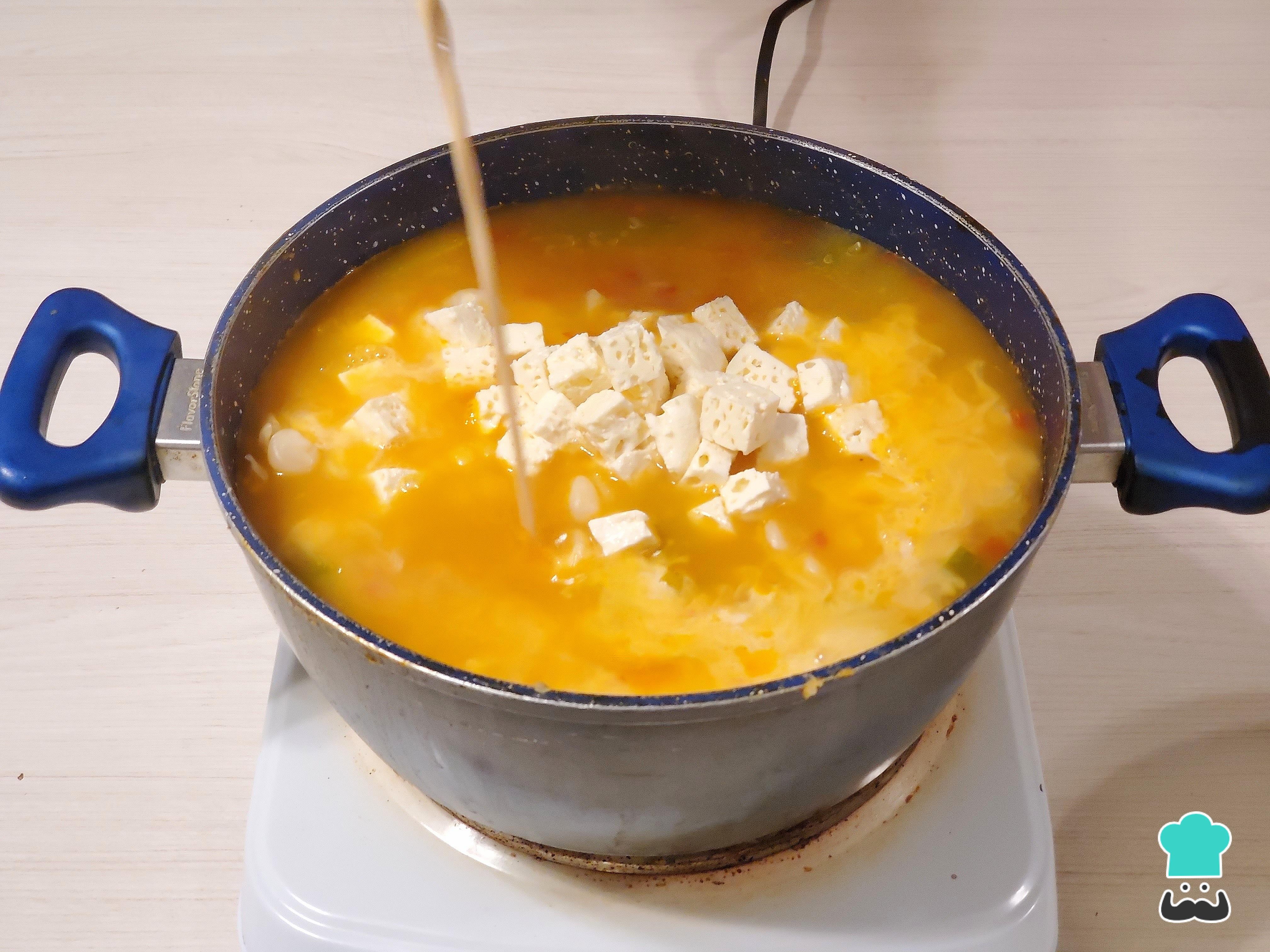 Chupe de quinua - Receta PERUANA