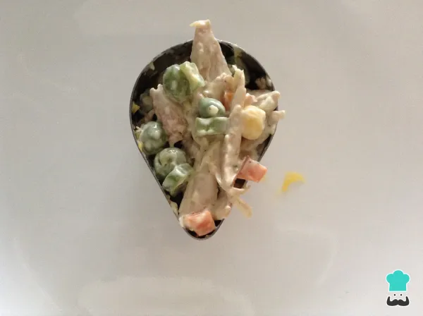 causa de pollo con verduras