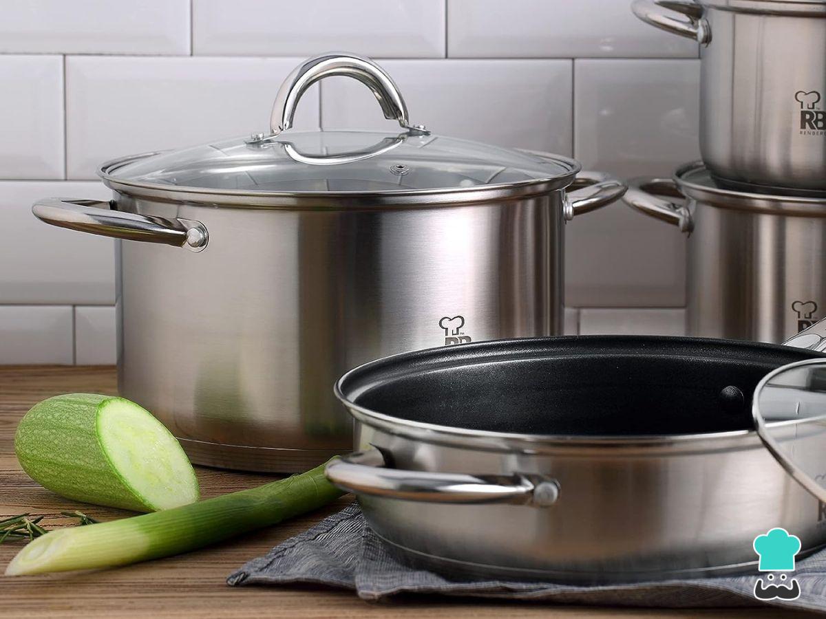Las 6 mejores ollas de acero inoxidable calidad precio 2024