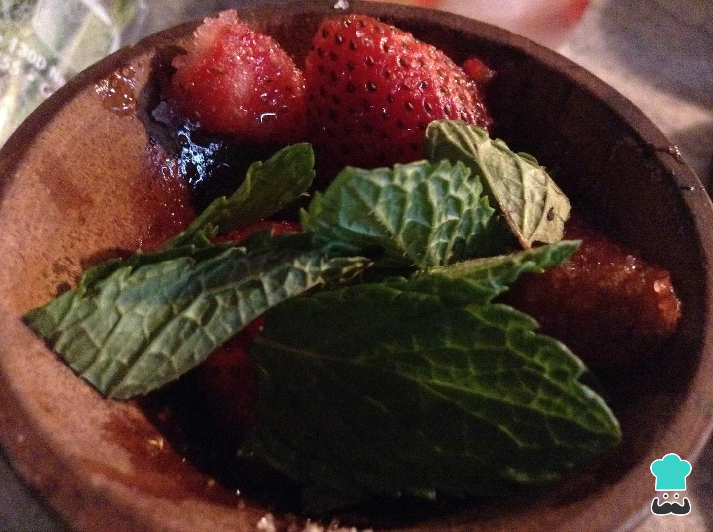 Mojito de fresa sin alcohol - Receta FÁCIL