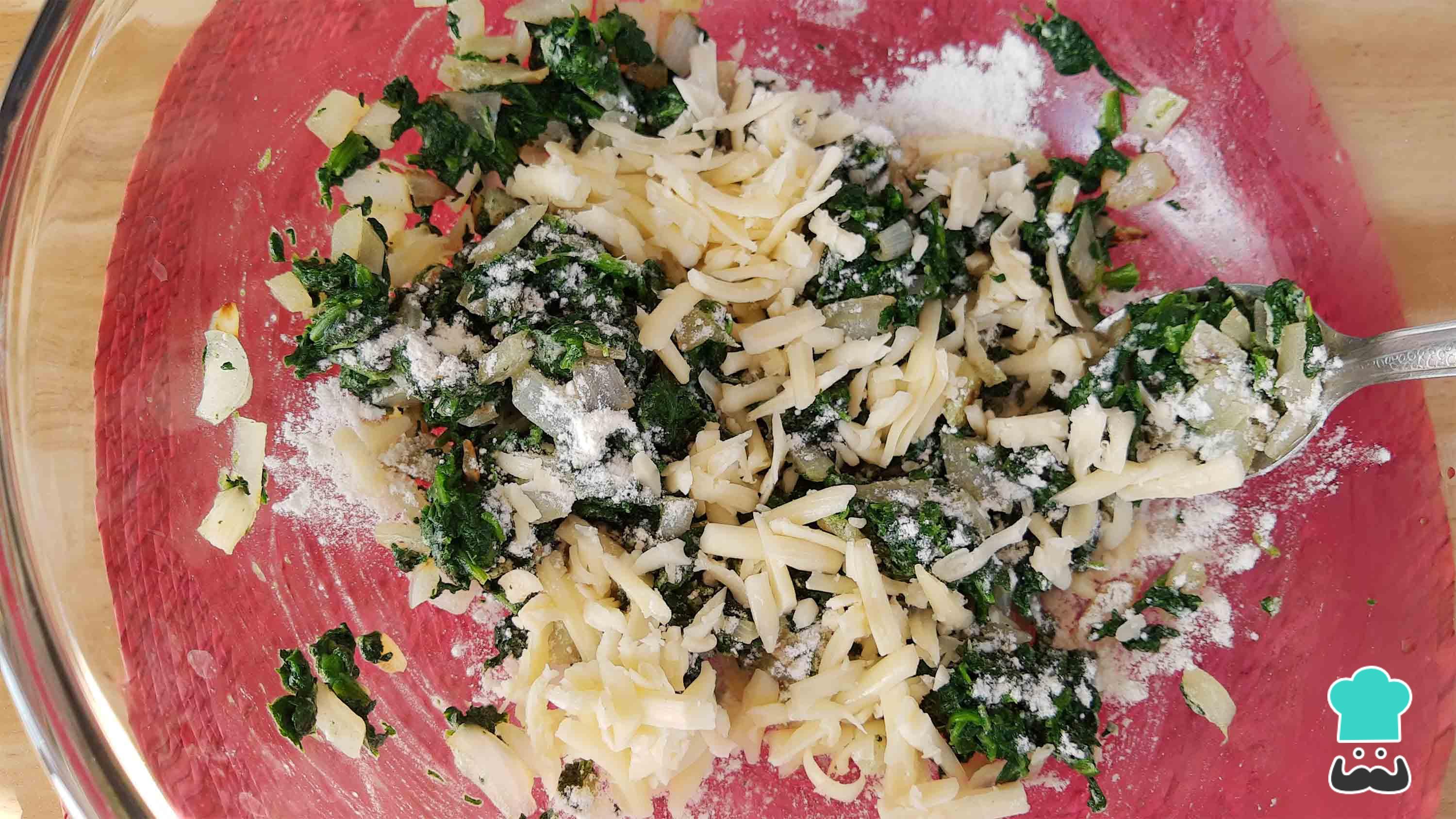 Tortitas De Espinacas Con Queso ¡receta Fácil Sin Capear