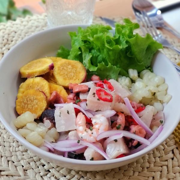 Ceviche Peruano Mixto