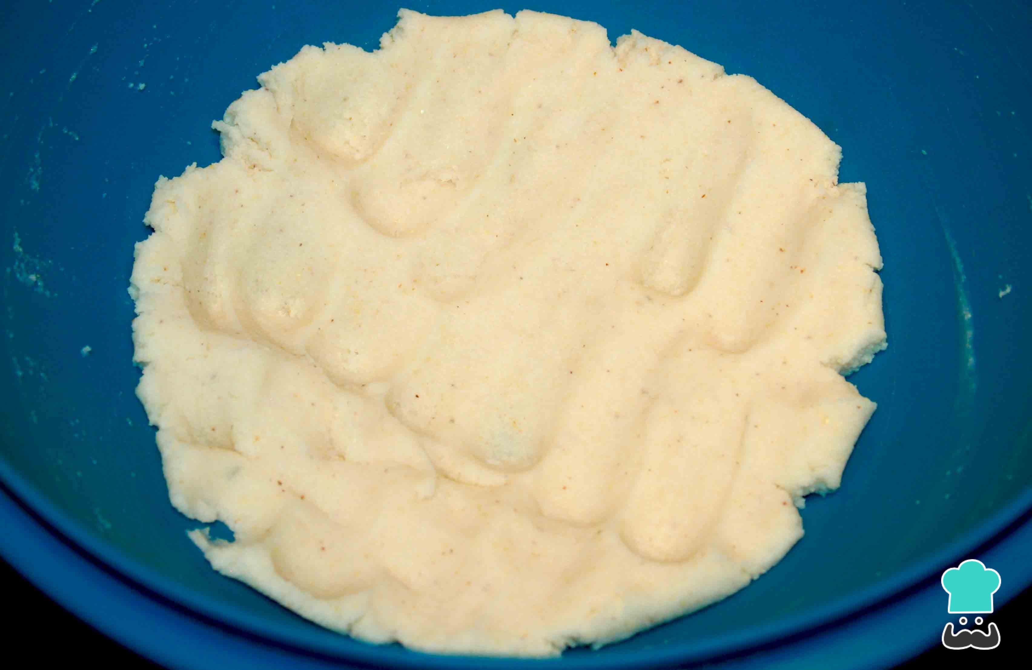 Pizza con harina de maíz - Fácil