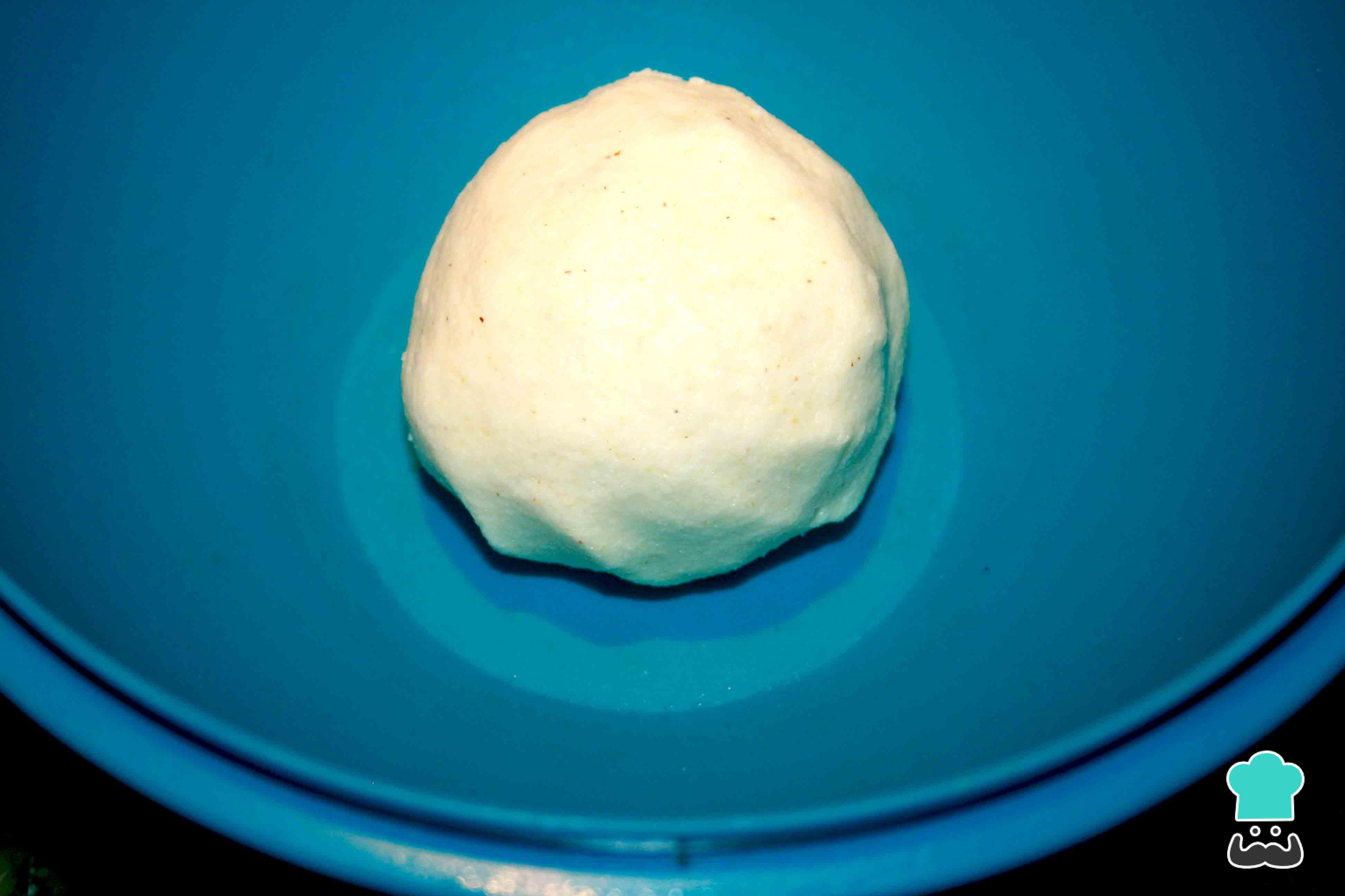 Pizza con harina de maíz - Fácil